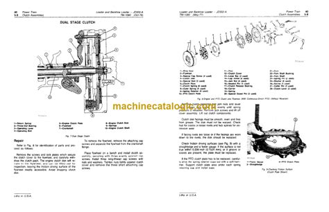John Deere Jd302 A Loader And Backhoe Loader Technical Manual Tm1090