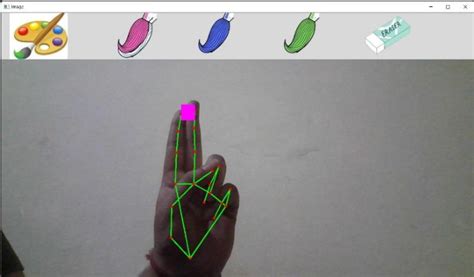 Figure 1 From Free Hand Text Displaying Through Hand Gestures Using Mediapipe Semantic Scholar