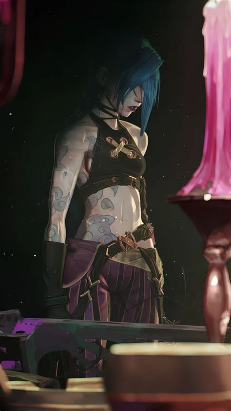 Arcane Jinx Wallpaper Lol League Of Legends Jinx League Of Legends League Of Legends Characters