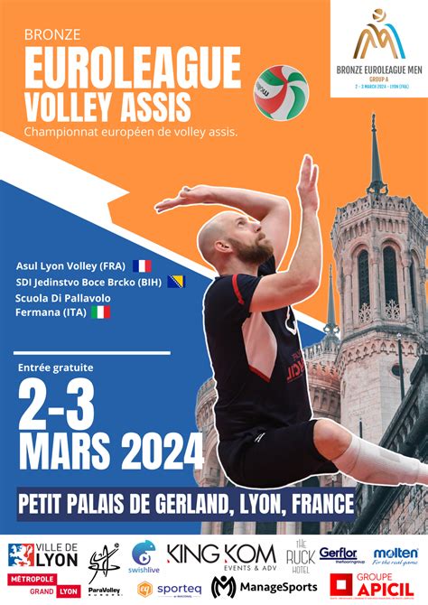 Lasul Accueille La Bronze Euroleague 2024 De Volley Assis Asul