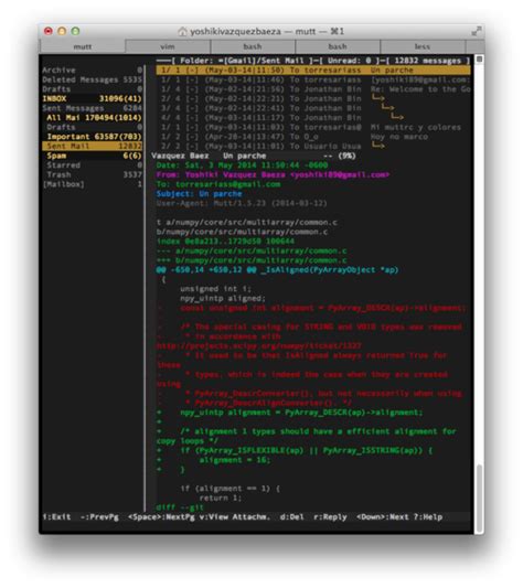 Mutt Patches And GitHub