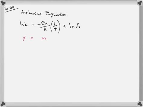 SOLVED Is Calculated Ea From Arrhenius Equation Or Arrhenius Slope More Accurate Pls Explain In