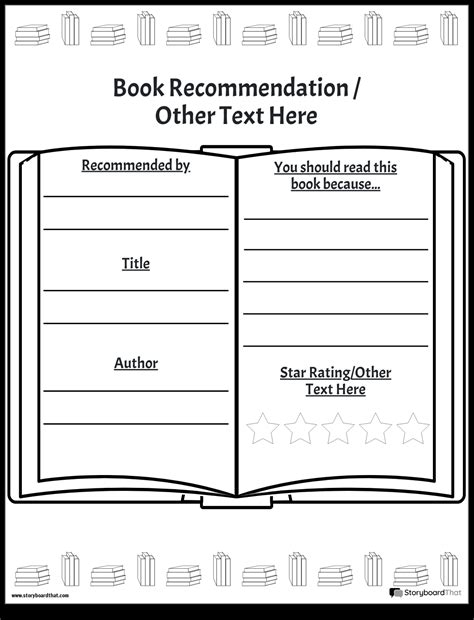 Libro De Recomendación 4 Storyboard ידי Es Examples