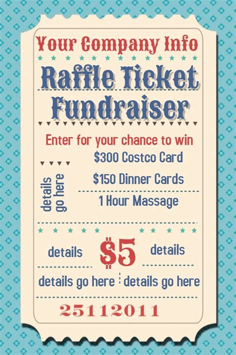Basket Raffle Flyer