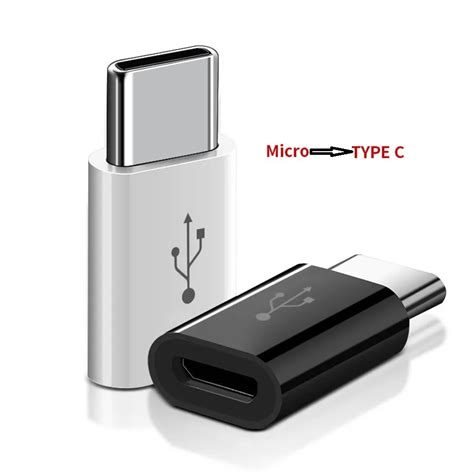 Micro Usb To Type C Adapter Converter Micro B To Usb C For Samsung Lg