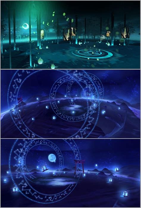 阴阳师手游 【一些平时视角看不到的场景】 1辉夜 荒酱幻境 2结界 3副本：逢魔 石距 魂十 4其他场景太鼓真的好好看啊！ 5678是我感觉超级惊艳的几张所以放的大图展开