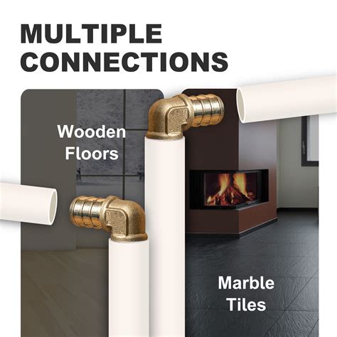 Vevor Pex Pipe 254mm X 1524m Pex Tubing Non Oxygen Barrier White