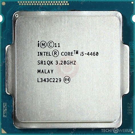 Intel Core I5 4460 Specs Techpowerup Cpu Database