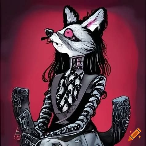 Goth Furry Art Of Emily The Strange By Jerzy Tchorzewski On Craiyon