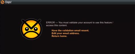 Newgrounds You Must Validate Your Account 에러 해결방법 Flat Sun