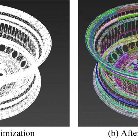 optimizing 3d models before and after converting triangular meshes