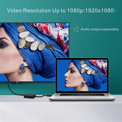 Usb To Hdmi Adapter Ablewe Usb To Hdmi P Video Graphics Cable Converter With Audio