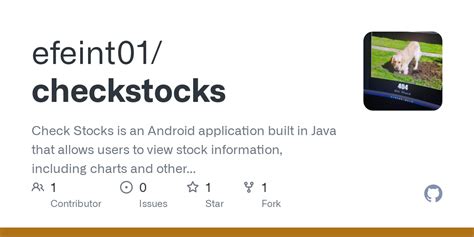 GitHub Efeint Checkstocks Check Stocks Is An Android Application Built In Java That Allows