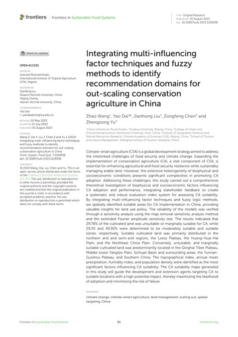 pdf integrating multi influencing factor techniques and fuzzy methods