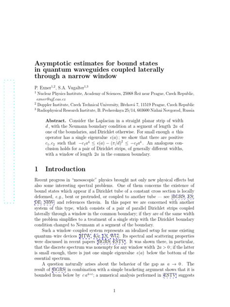 Asymptotic Estimates For Bound States In Quantum Waveguides Coupled Laterally Through A Narrow