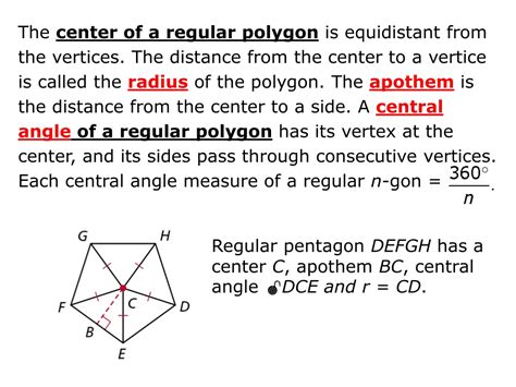 PPT Mastering Regular Polygon Formulas Radius Apothem Perimeter And Area PowerPoint