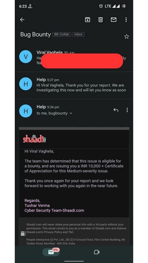 Viral Vaghela On Linkedin Security Bugbounty Informationsecurity