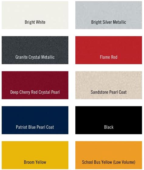 Dodge Ram Interior Color Codes Psoriasisguru Com