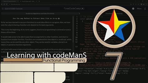 Use The Map Method To Extract Data From An Array Functional Programming Freecodecamp Youtube