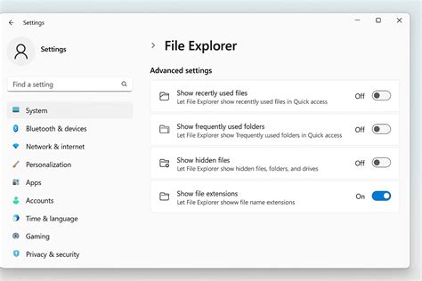 How To Show File Extensions In Windows 11 Using The Settings App Digital Tech And Productivity Tips