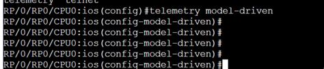 How Do I Configure Model Driven Telemetry In Ios Xrv Nodes In Cml Labs
