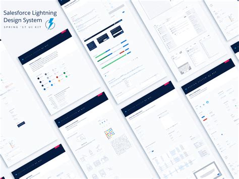 Lightning Design System Sketch Ui Kit Spring 17 By Myles Thompson For