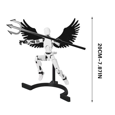 Toprenddon T13 Action Figure 3d Printed Multi Jointed Movable Robot，movable Joint Toys