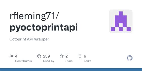 GitHub Rfleming Pyoctoprintapi Octoprint API Wrapper