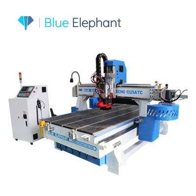 ATC CNC Wood Cutter With CE Certificate Blue Elephant CNC Machinery