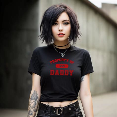 Daddy Crop Top Etsy