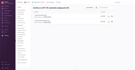 Correct Way To Deploy ReactNative CodePush Hermes To Sentry Issue