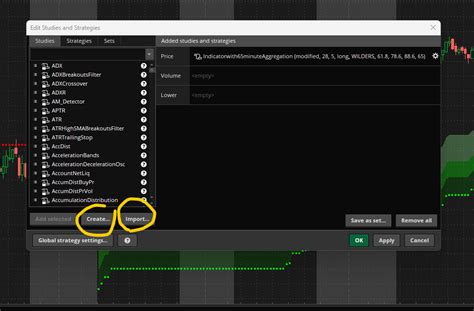 How Do I Apply Or Run A Thinkscript In Thinkorswim Stack Overflow