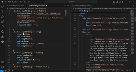 Shivani Dhotre On Linkedin 30daysofcode Dwadashajyotirling Html Day03