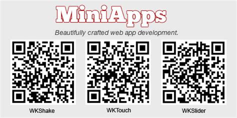 11 Javascript Plugins Optimized For Mobile Devices With Qrcode For Quick View