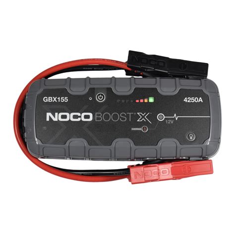 Noco Boost X Gbx Ultrasafe Lithium Jump Starter Manual Manualslib