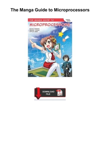 Pdf Book The Manga Guide To Microprocessors