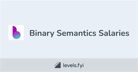 Binary Semantics Salaries Levelsfyi