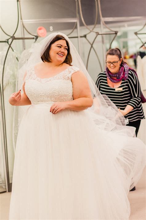Plus Size Wedding Dress Shopping With Davids Bridal