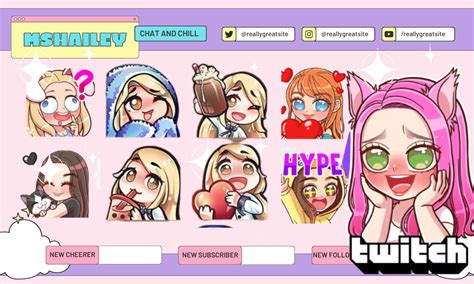 Twitch Chat Emoticons