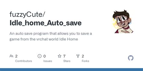 GitHub FuzzyCute Idle Home Auto Save An Auto Save Program That Allows You To Save A Game From