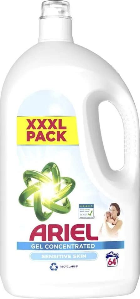 Foto Prací Gel Ariel Sensitive Skin 3 52 L Zbozi Cz