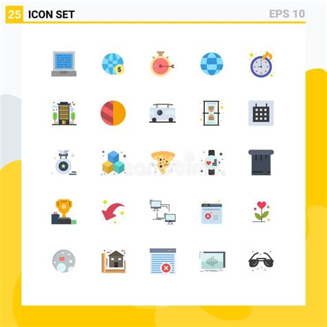 25 Universal Flat Colors Set For Web And Mobile Applications Time Web Launch Internet