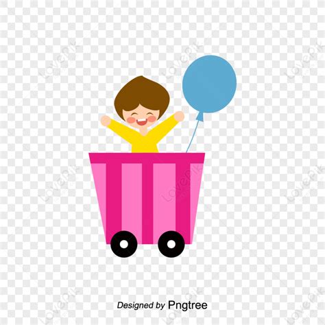 어린이날 소녀 장난감 자동차 풍선꾸러미모양디지털 Png 일러스트 무료 다운로드 Lovepik