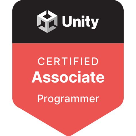 Unity Certified Associate Programmer Credly