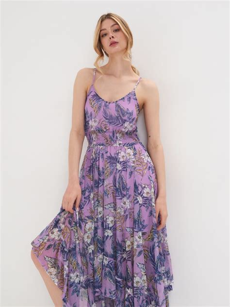 Сукня з квітковим візерунком Колір різнобарвний Sinsay 1974b Mlc