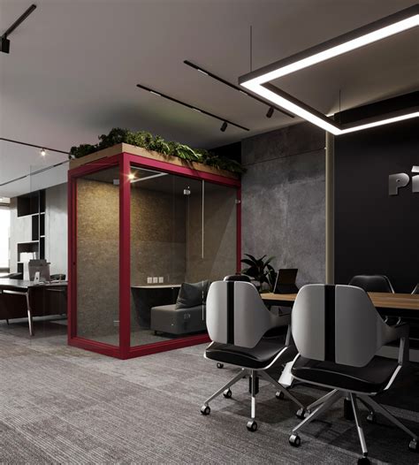 Modern Office And Meeting Room Behance
