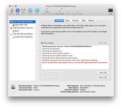 Partition Map Error In Yosemite Osx86 1010 Yosemite Insanelymac
