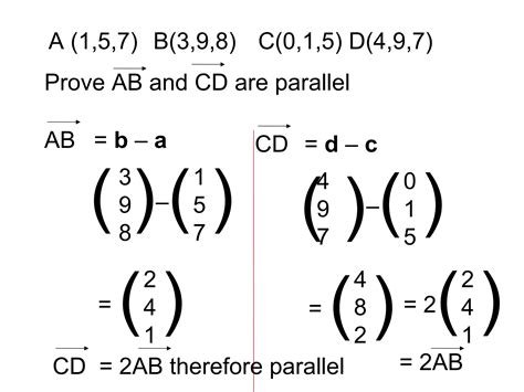 Parallel Collinear Vectors Ppt