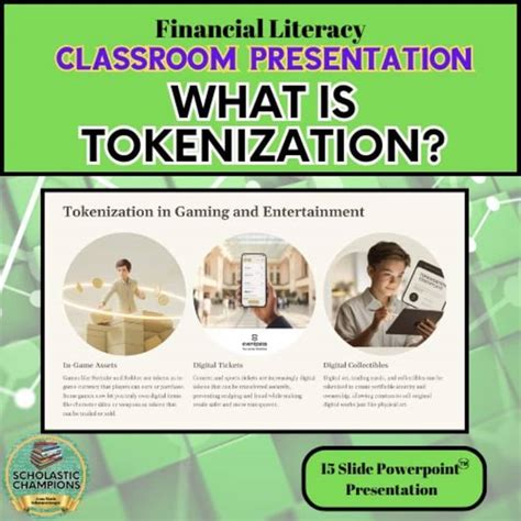 What Is Tokenization Financial Literacy Powerpoint Presentation