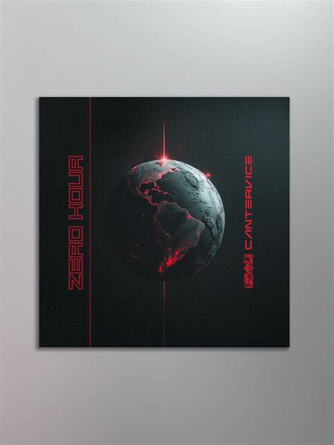 Cantervice Zero Hour Canvas Art Print Fixt Store